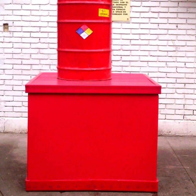 Caja Contenedora en Plástico Insdustrial para Almacenaje y Transporte