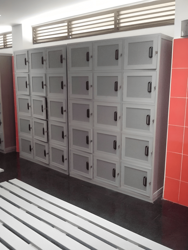 Lockers plásticos para celulares. Casillero Gabinete de seguridad